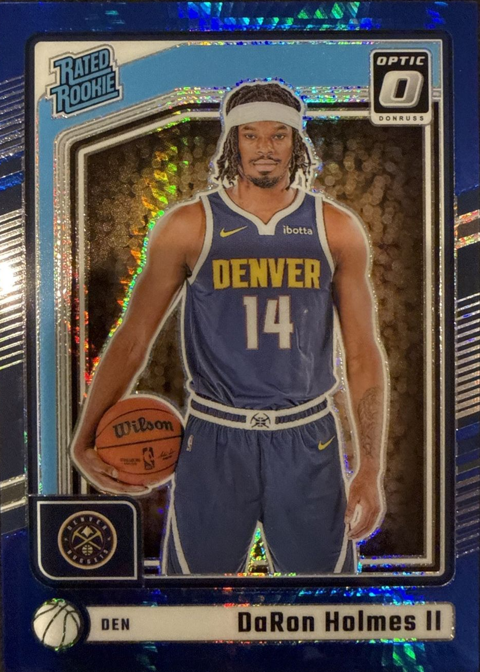 DaRon Holmes II 2024 Optic #262 Hyper Blue /175 Price Guide - Sports ...