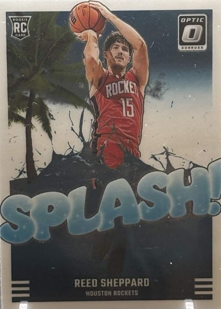 Reed Sheppard 2024 Optic #13 Splash! Price Guide - Sports Card Investor
