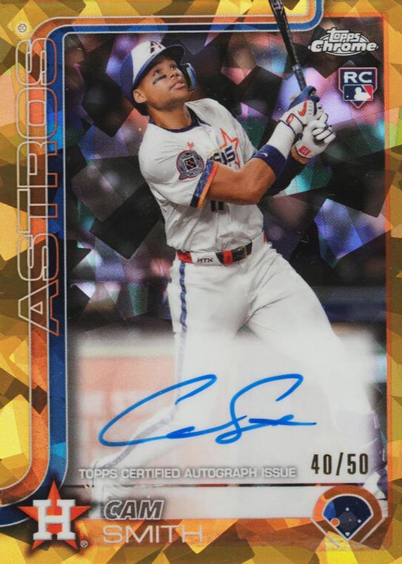 Cam Smith 2025 Topps Chrome Sapphire Edition #RA-CAM Rookie Autographs ...
