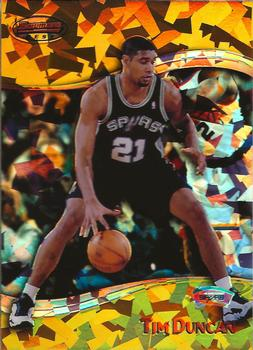 Tim Duncan 1998 Bowman's Best #50 Atomic Refractor /100 Price Guide ...