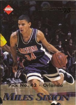 Miles Simon 1998 Collector's Edge Impulse #21 Thick Price Guide ...