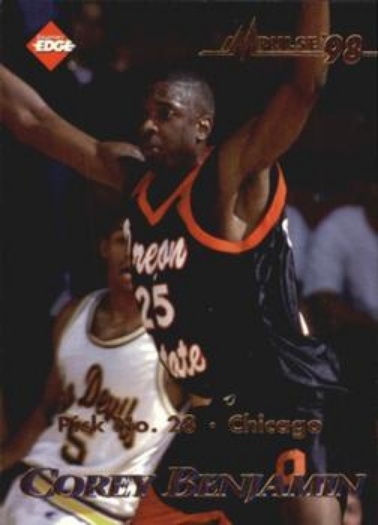 Corey Benjamin 1998 Collector's Edge Impulse #15 Base Price Guide ...