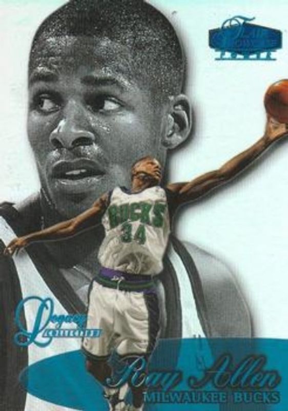Ray Allen 1998 Flair Showcase #11L Row 3 - Legacy Collection /99 Price ...
