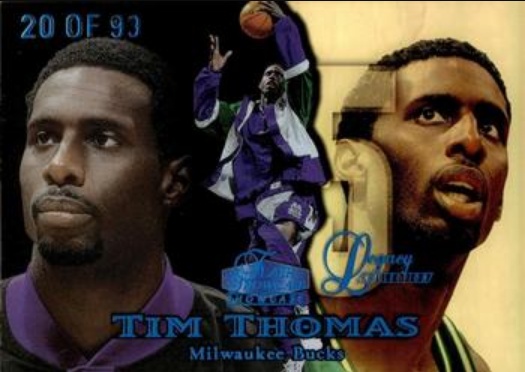 Tim Thomas (NBA) 1998 Flair Showcase #13L Row 1 - Legacy Collection /99 ...