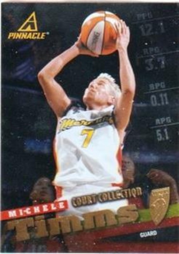 Michele Timms 1998 Pinnacle WNBA #24 Court Collection Price Guide ...