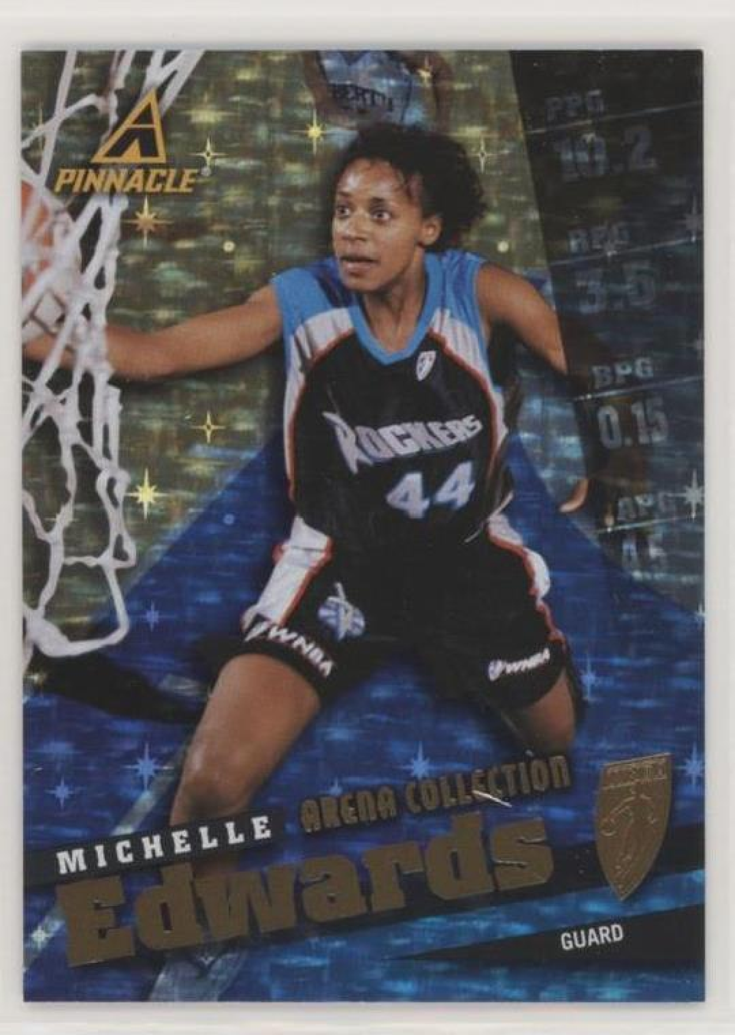 Michelle Edwards 1998 Pinnacle WNBA #37 Arena Collection Price Guide ...