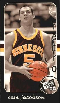 Sam Jacobson 1998 Press Pass Double Threat #RT-21 Retros Price Guide ...