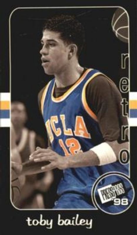 Toby Bailey 1998 Press Pass Double Threat #RT-26 Retros Price Guide ...