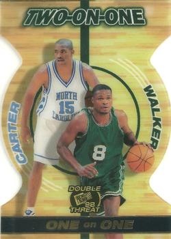 Antoine Walker / Vince Carter 1998 Press Pass Double Threat #TO11 Two ...