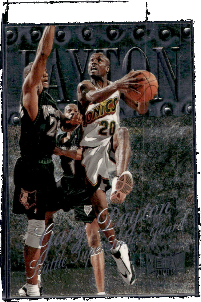 Gary Payton 1998 Metal Universe #82 Base Price Guide - Sports Card Investor