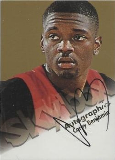 Corey Benjamin 1998 SkyBox Thunder Autographics Price Guide - Sports ...