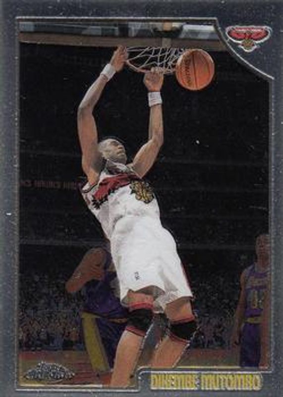 Dikembe Mutombo 1998 Topps Chrome #55 Base Price Guide - Sports Card ...