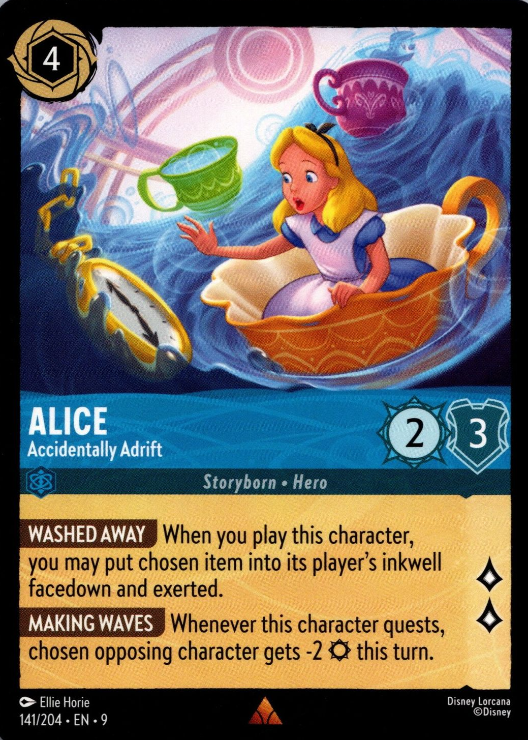 Alice - Accidentally Adrift 2025 Fabled #141/204 Base Price Guide ...