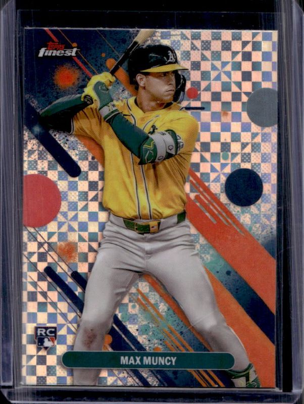 Max Muncy (Dodgers) 2025 Topps Finest #93 Base Common - X-Fractor Price ...