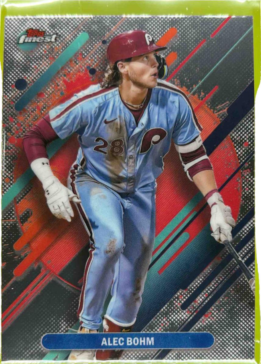 Alec Bohm 2025 Topps Finest #249 Base Rare Price Guide - Sports Card ...