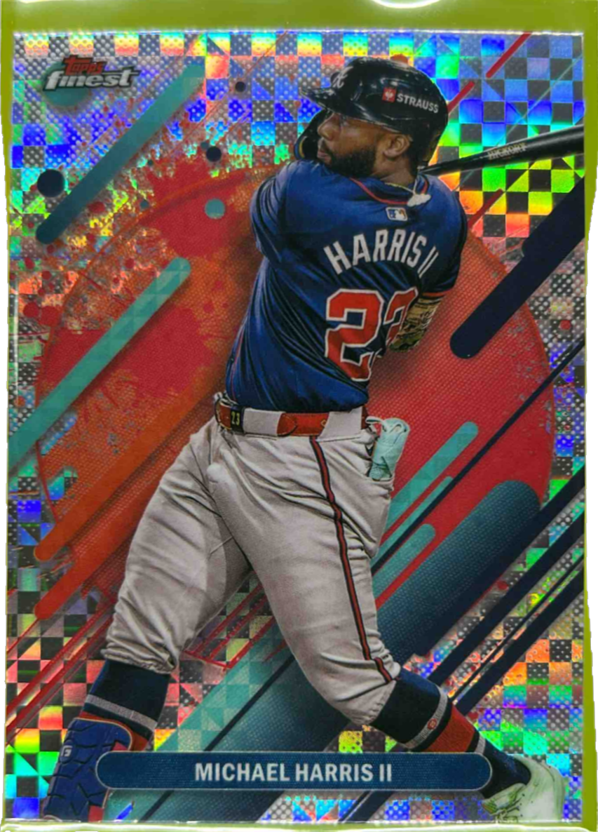 Michael Harris II 2025 Topps Finest #278 Base Rare - X-Fractor Price ...
