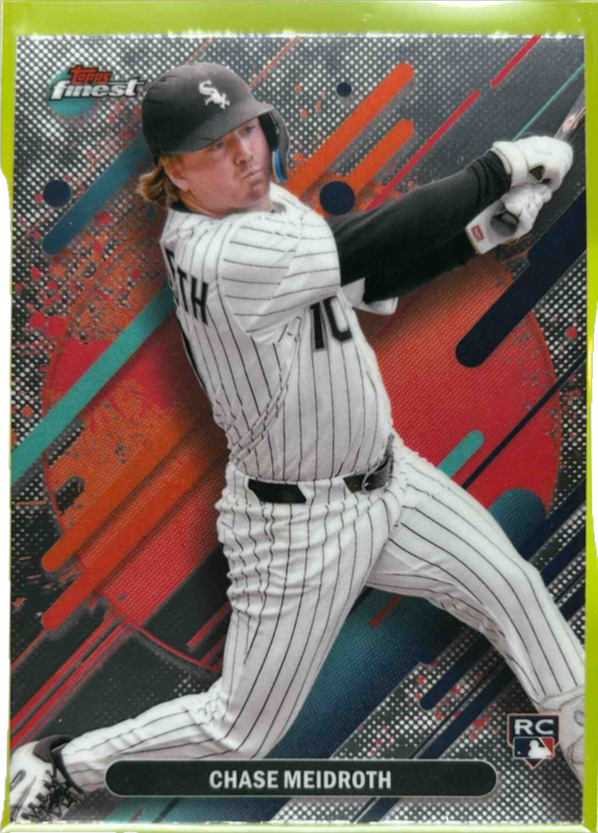 Chase Meidroth 2025 Topps Finest #220 Base Rare Price Guide - Sports ...