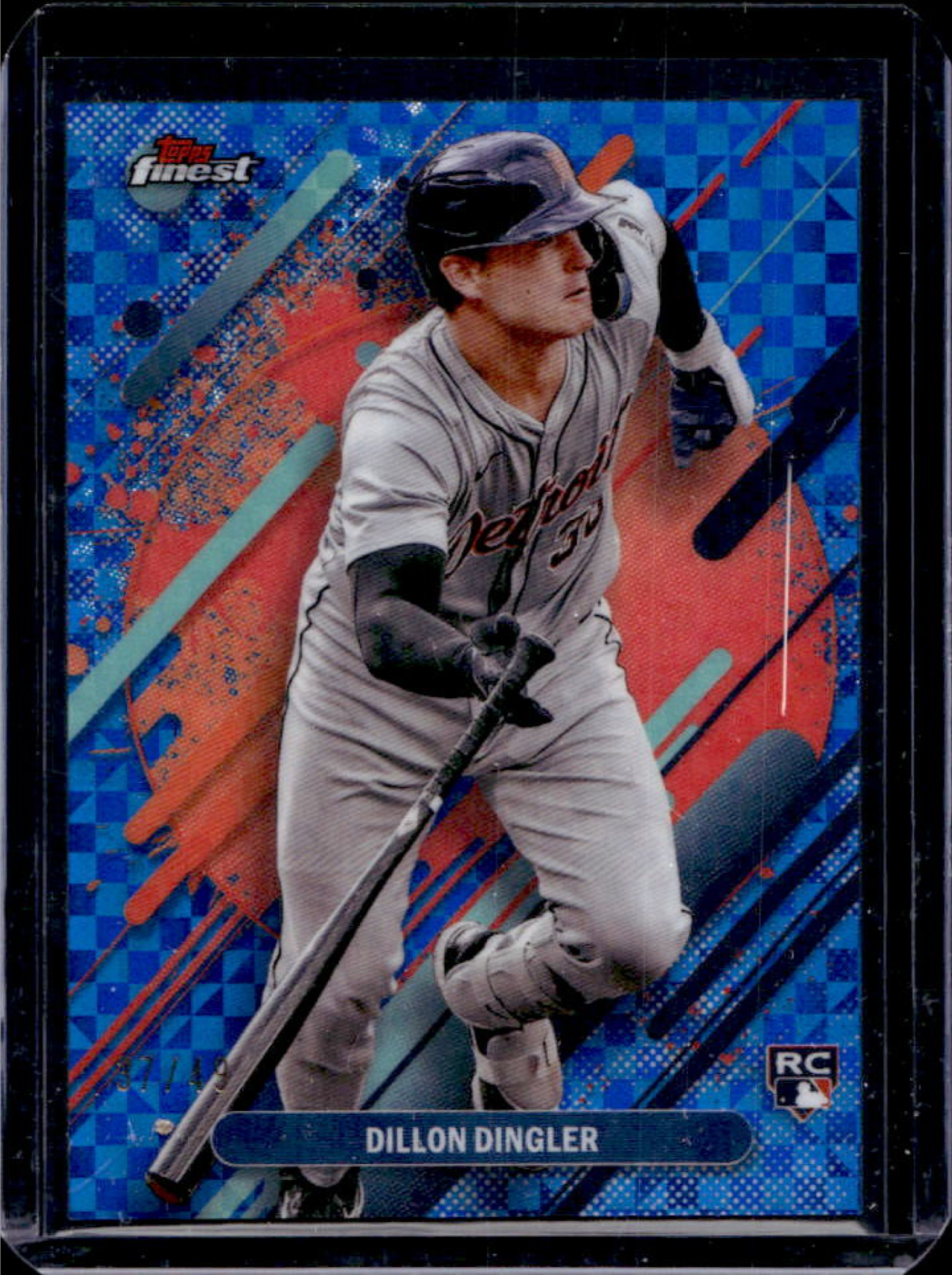 Dillon Dingler 2025 Topps Finest #294 Base Rare - Blue X-Fractor /49 ...
