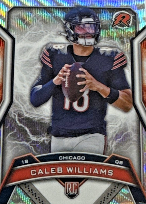 Caleb Williams 2024 Topps Resurgence #117 Surge Refractor /399 Price ...