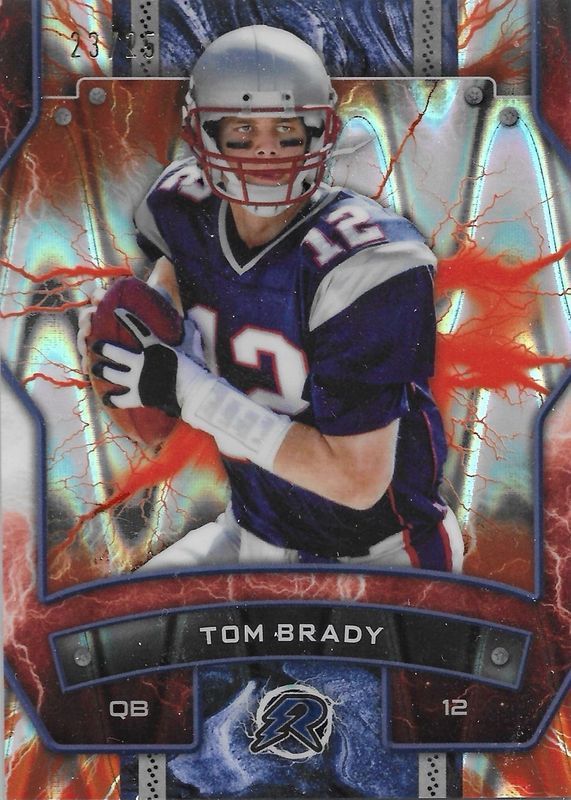 Tom Brady 2024 Topps Resurgence #67 Orange Power Surge Refractor /25 ...