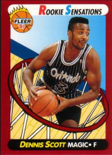 Dennis Scott 1991 Fleer #2 Rookie Sensations Price Guide - Sports Card ...