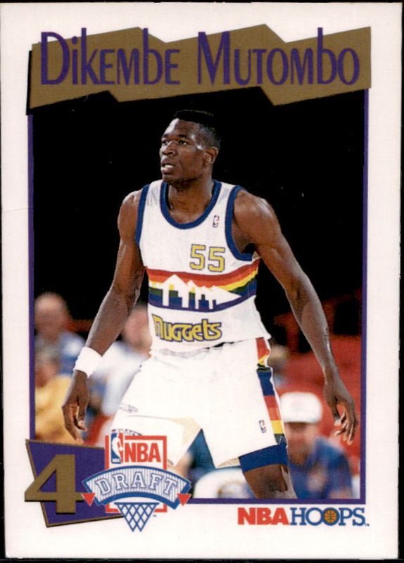 Dikembe Mutombo 1991 Hoops #549 Base Price Guide - Sports Card Investor