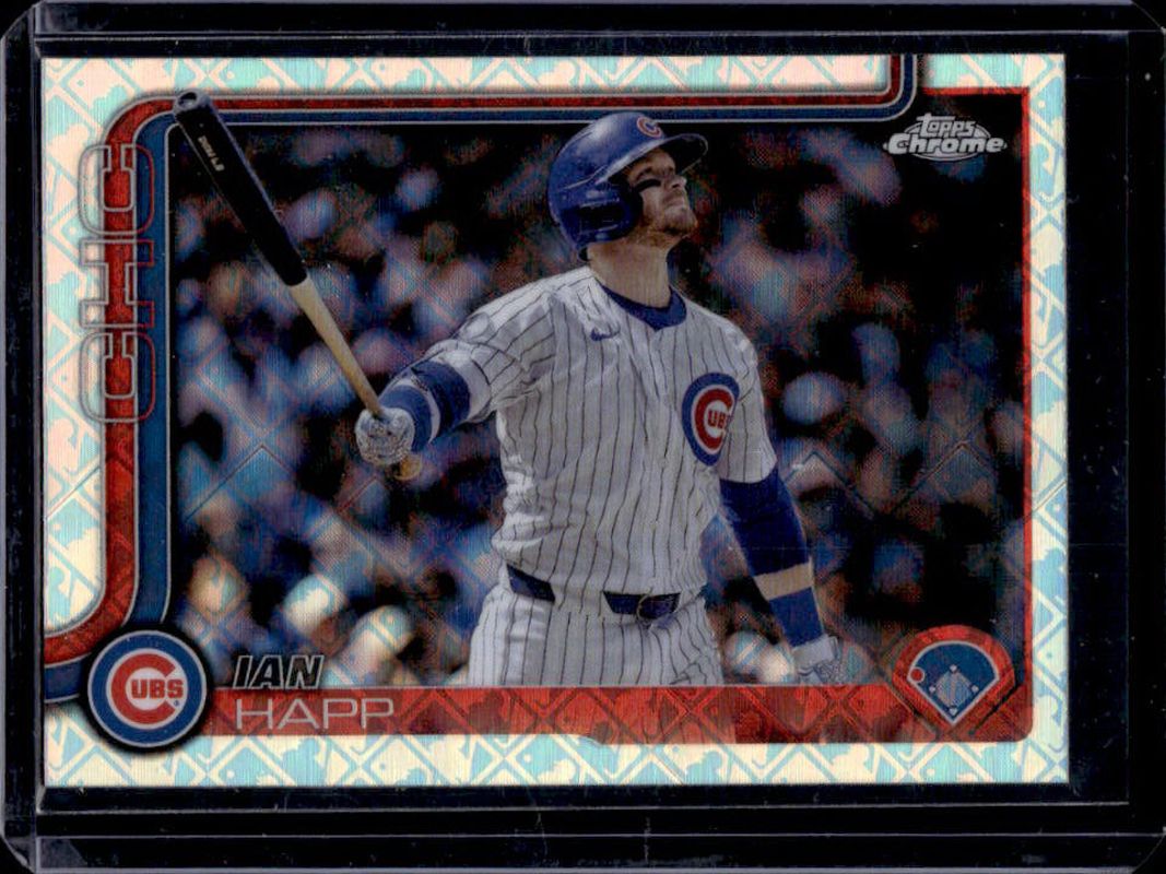 Ian Happ 2025 Topps Chrome Logofractor Edition #144 Base Price Guide ...