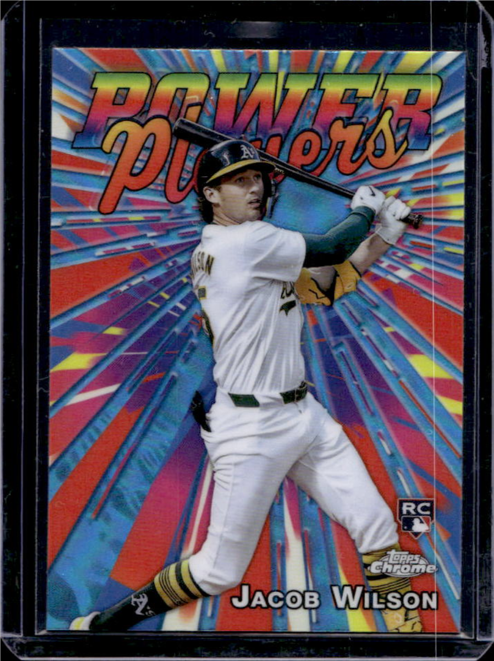 Jacob Wilson 2025 Topps Chrome Logofractor Edition #PP-22 Power Players ...