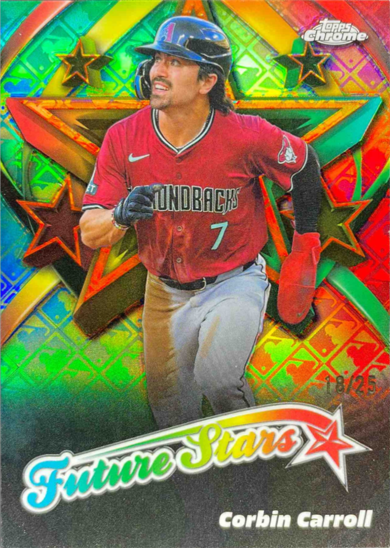 Corbin Carroll 2025 Topps Chrome Logofractor Edition #FS-16 Future ...