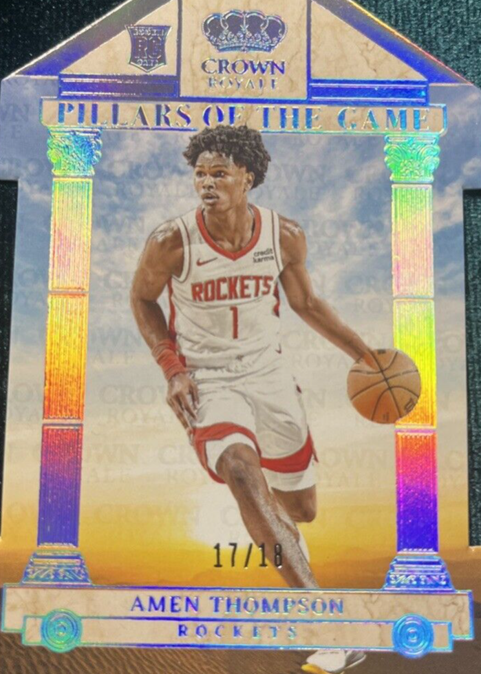 Amen Thompson 2023 Crown Royale #2 Pillars of the Game - International ...