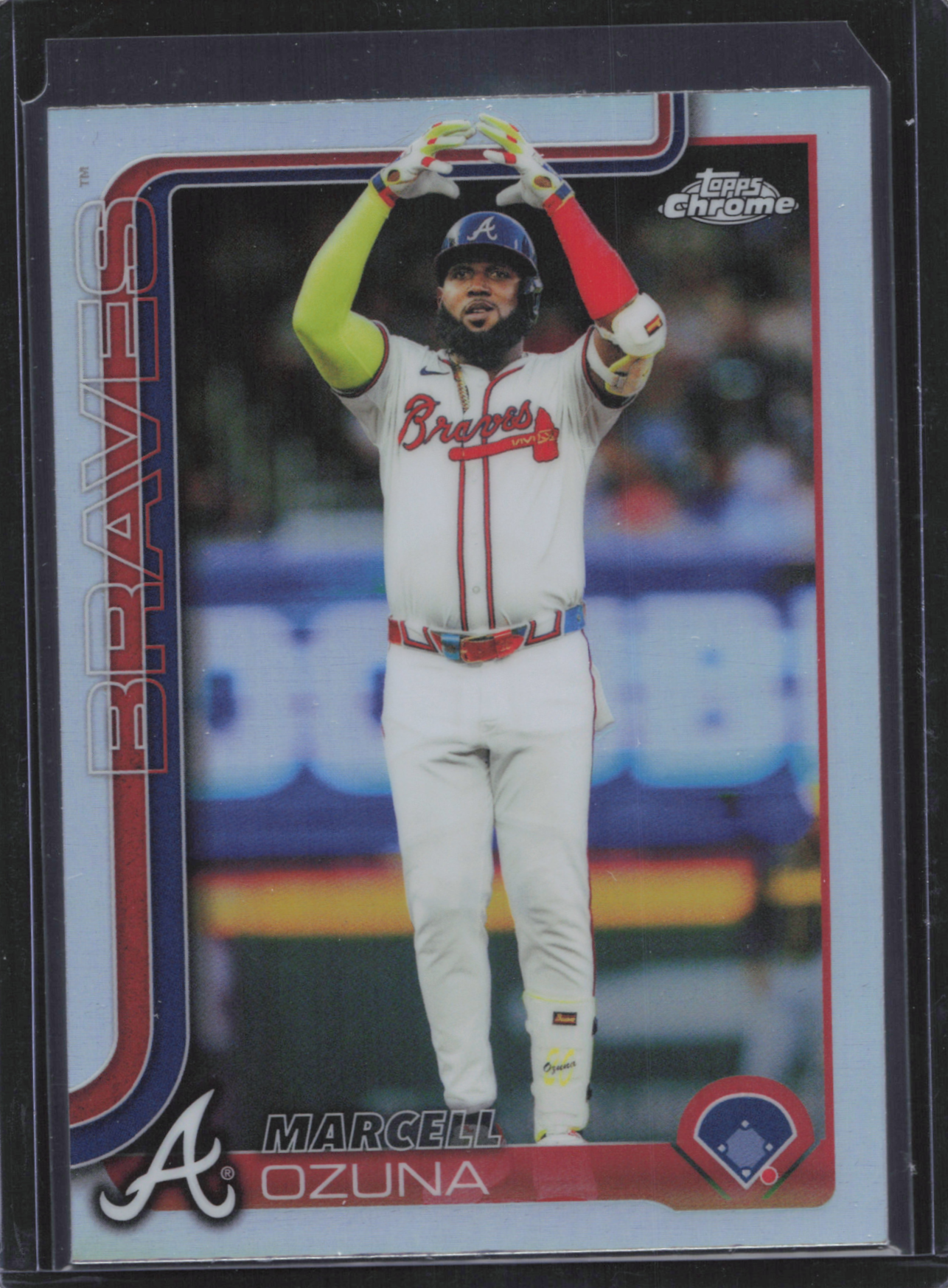 Marcell Ozuna 2025 Topps Chrome #250 Refractor Price Guide - Sports ...