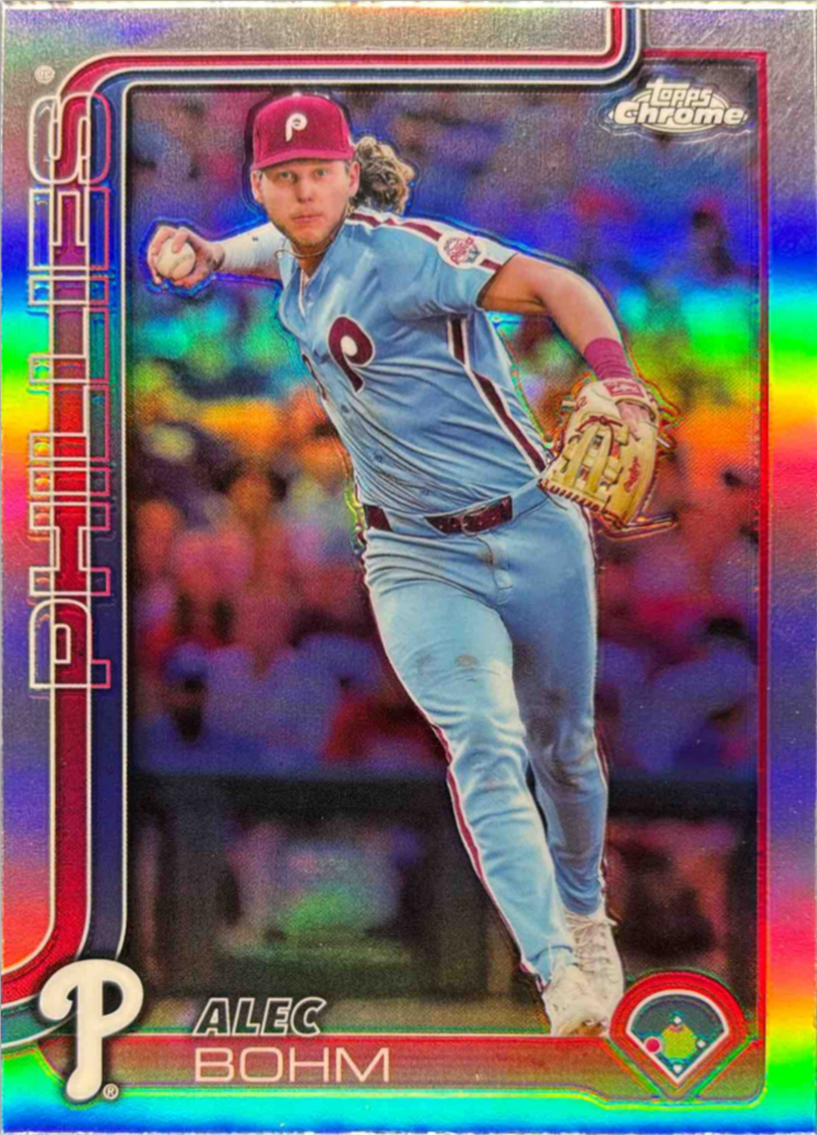 Alec Bohm 2025 Topps Chrome #57 Refractor Price Guide - Sports Card ...