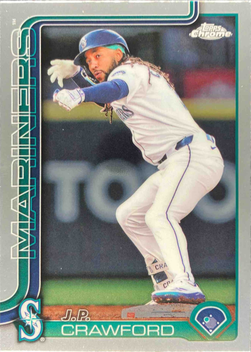 JP Crawford 2025 Topps Chrome #181 Base Price Guide - Sports Card Investor