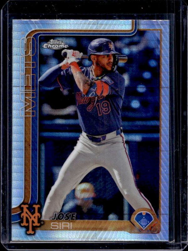 Jose Siri 2025 Topps Chrome #195 Prism Refractor Price Guide - Sports ...