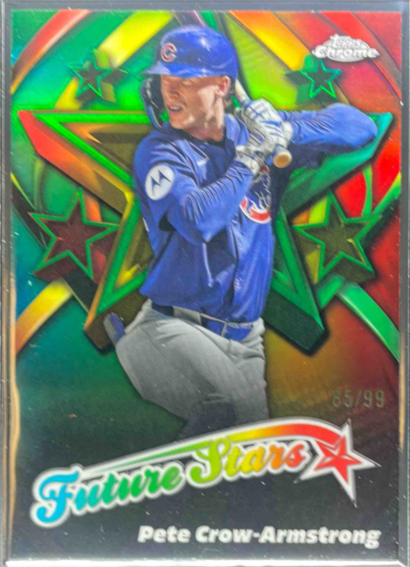 Pete Crow-Armstrong 2025 Topps Chrome #FS-8 Future Stars - Green ...