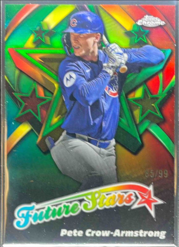 Pete Crow-Armstrong 2025 Topps Chrome #FS-8 Future Stars - Green ...