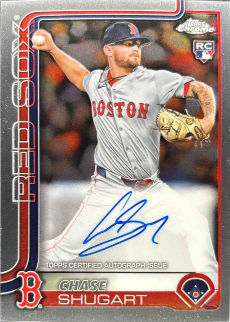 Chase Shugart 2025 Topps Chrome #RA-CS Rookie Autographs Price Guide ...