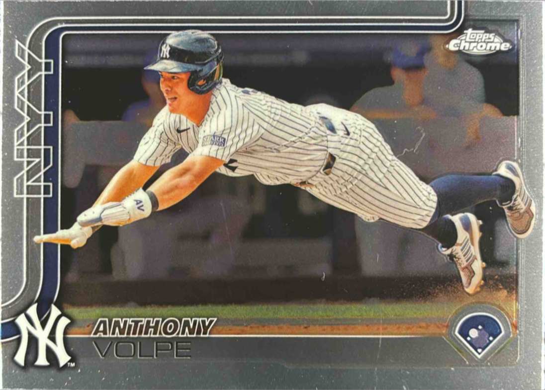Anthony Volpe 2025 Topps Chrome #162 Base Price Guide - Sports Card ...