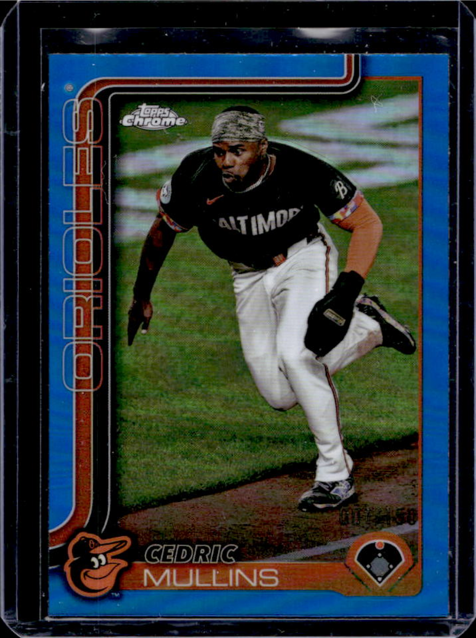 Cedric Mullins 2025 Topps Chrome #5 Blue Refractor /150 Price Guide ...