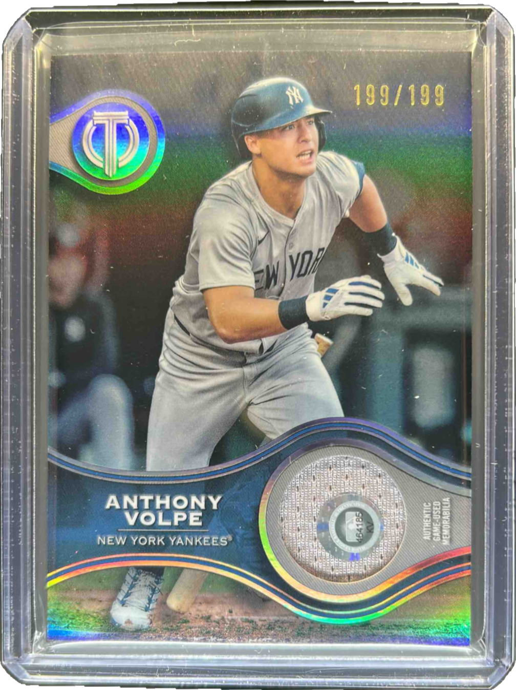 Anthony Volpe 2025 Topps Tribute #SOA-AV Stamp of Approval /199 Price Guide - Sports Card Investor