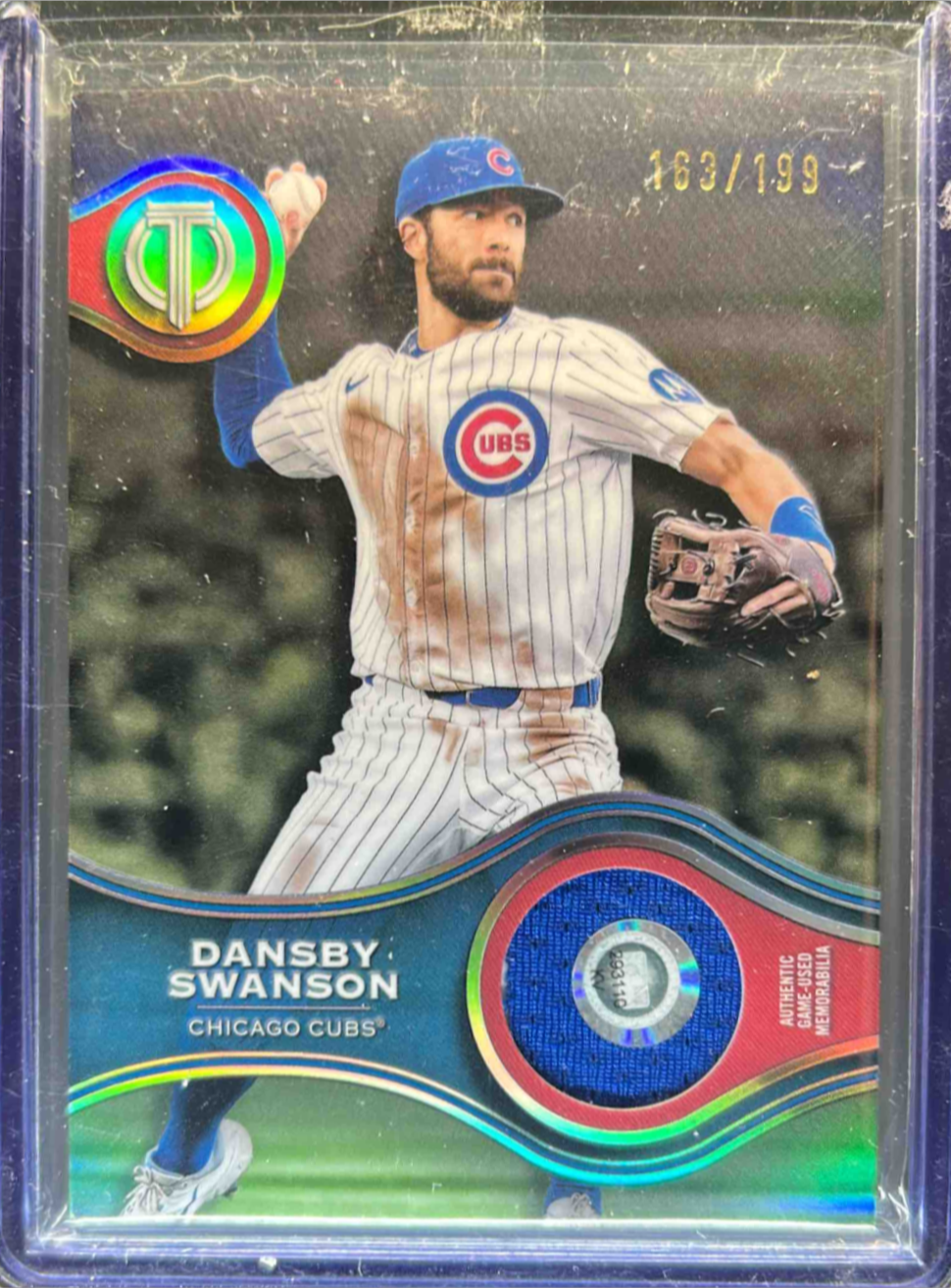 Dansby Swanson 2025 Topps Tribute #SOA-DS Stamp of Approval /199 Price Guide - Sports Card Investor