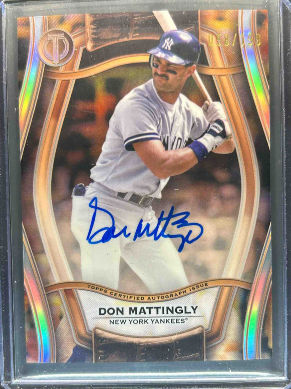 Don Mattingly 2025 Topps Tribute #PTGA-DM Pillars Of The Game Autograph ...