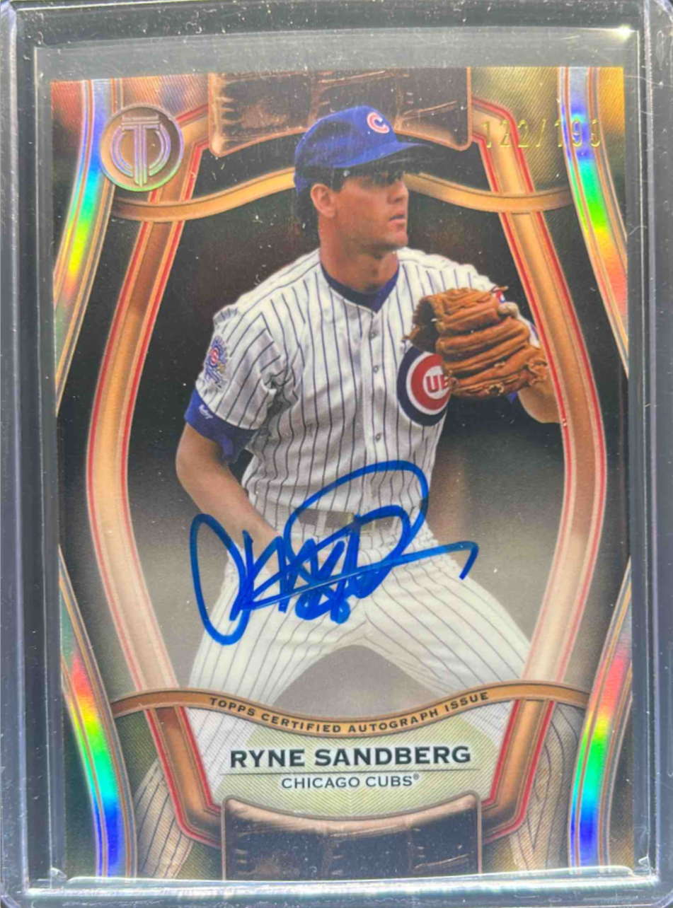 Ryne Sandberg 2025 Topps Tribute #PTGA-RS Pillars Of The Game Autograph ...
