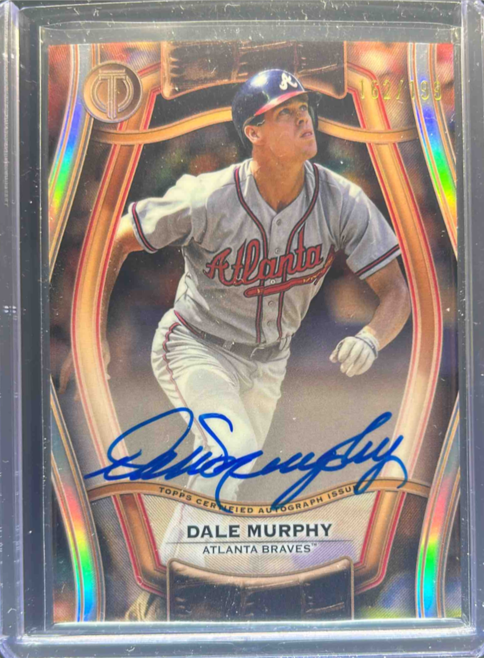 Dale Murphy 2025 Topps Tribute #PTGA-DMU Pillars Of The Game Autograph ...