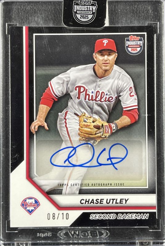 Chase Utley 2025 Topps Tribute #PTGA-CU Pillars Of The Game Autograph ...