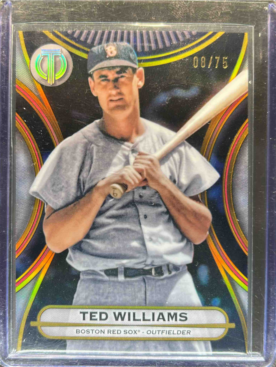 Ted Williams 2025 Topps Tribute #38 Gold /75 Price Guide - Sports Card ...