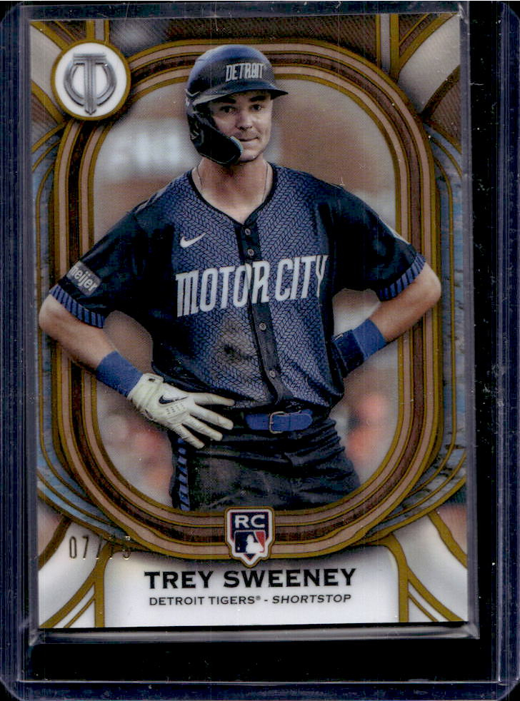 Trey Sweeney 2025 Topps Tribute #83 Gold /75 Price Guide - Sports Card ...