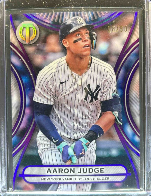 Aaron Judge 2025 Topps Tribute #17 Purple /50 Price Guide - Sports Card ...