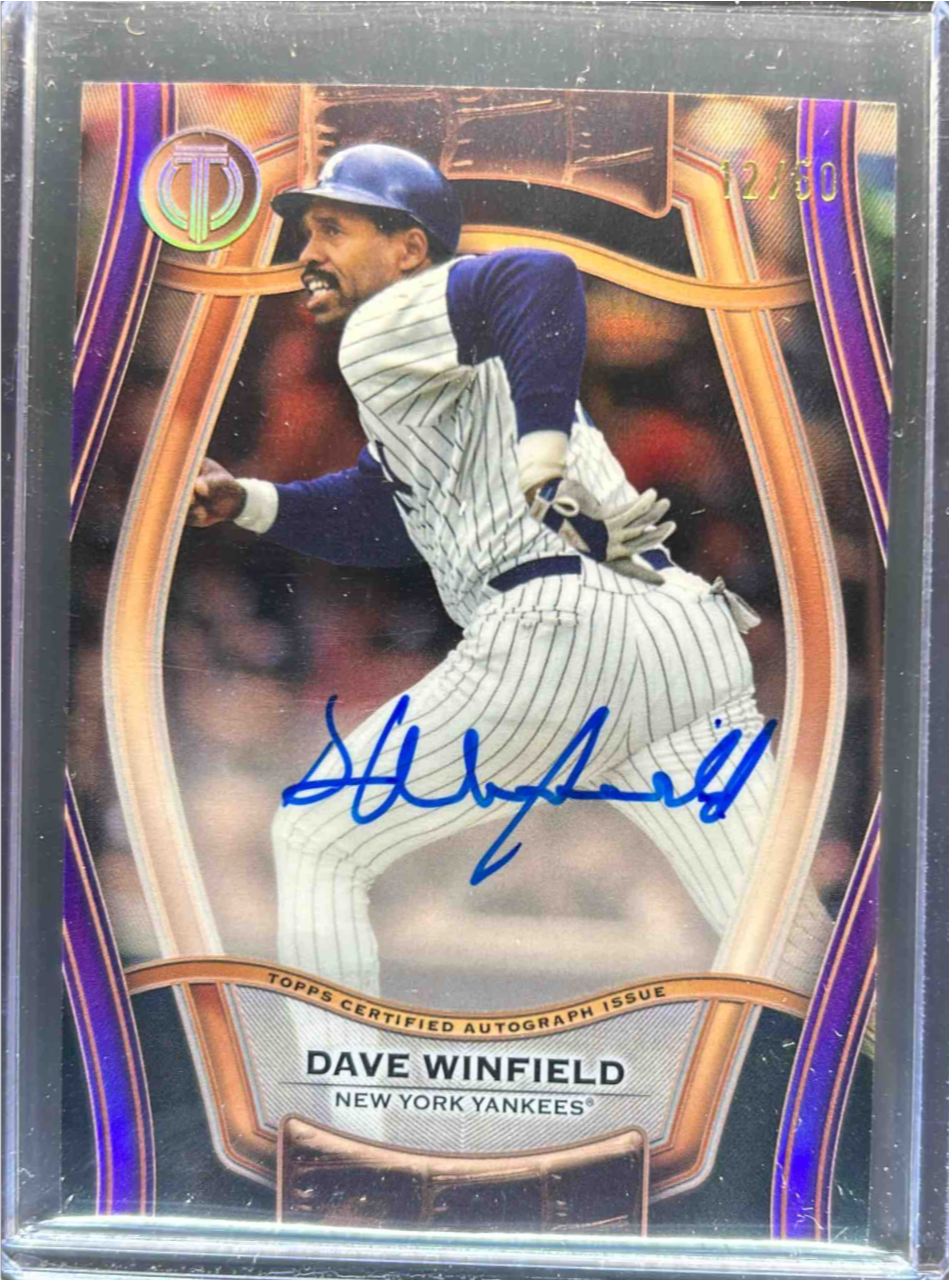 Dave Winfield 2025 Topps Tribute #PTGA-WIN Pillars Of The Game ...