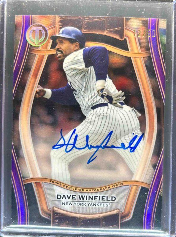 Dave Winfield 2025 Topps Tribute #PTGA-WIN Pillars Of The Game ...